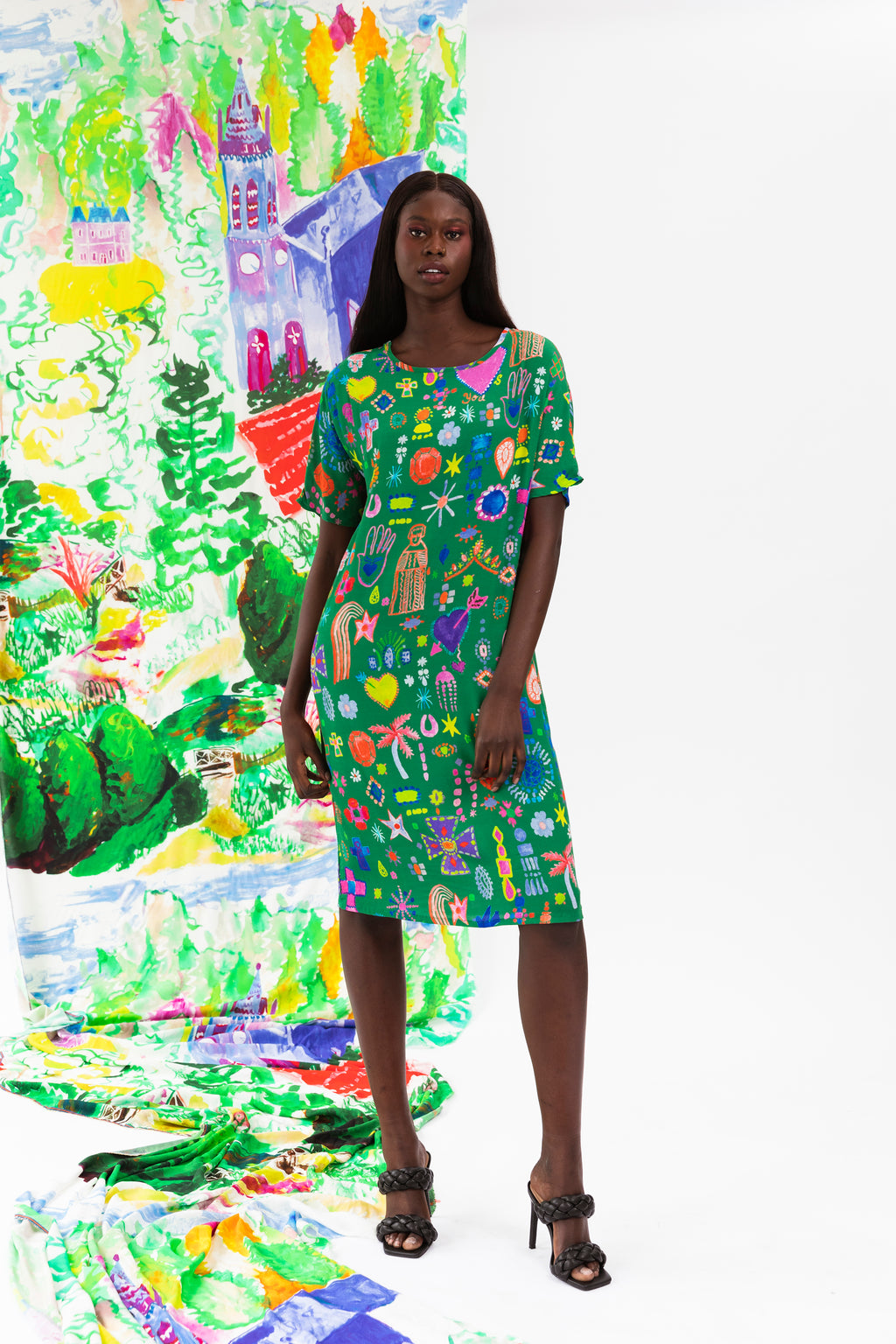 Jewel T-Dress – TARA WHALLEY